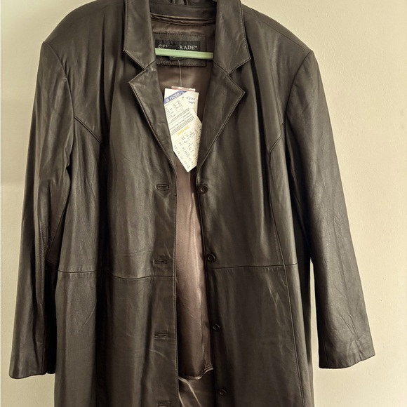 Centigrade | Jackets & Coats | Plus Size Womens Full Length Leather ...